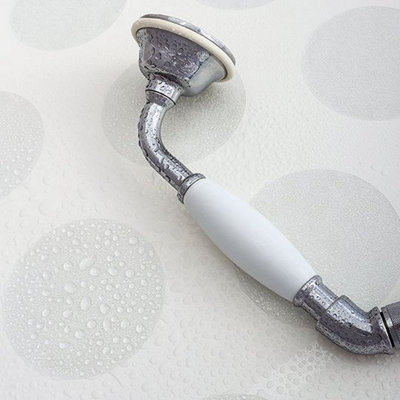 Non Slip Bath & Shower Stickers - 10x Large Clear Discs