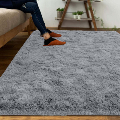 Non Slip Rugs Shaggy Soft Fluffy Area Rug Livingroom Bedroom Carpets