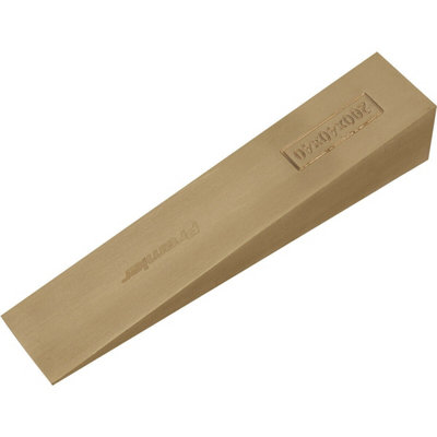 Non Sparking Lifting Wedge - 200 x 40 x 40mm - Precision Cast ...
