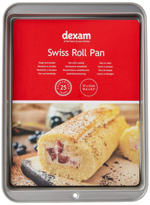 Non-Stick Swiss Roll Pan for Baking Cakes