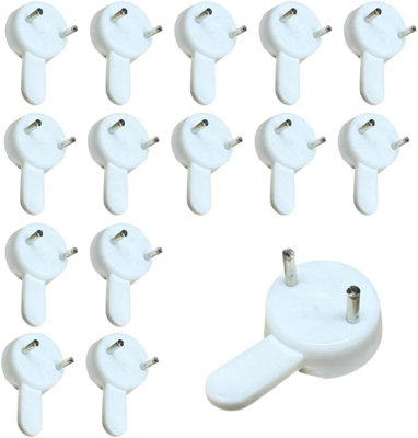 Non Trace Picture Hooks 22mm Pack of 20 Heavy Duty Damage Free Wall ...