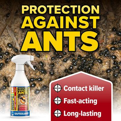 NOPE CP Ant Killer Spray (500ml) Effective Ant Control - Fast-Acting ...