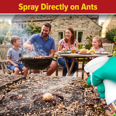 NOPE CP Ant Killer Spray (500ml) Effective Ant Control - Fast-Acting ...
