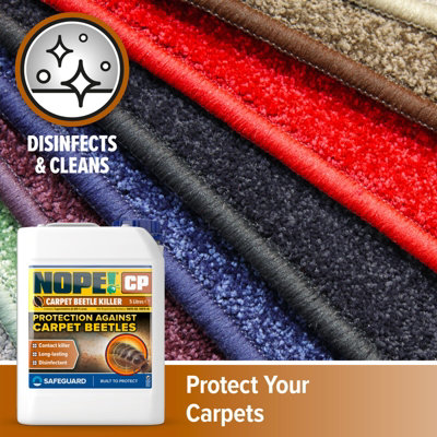 NOPE CP Carpet Beetle Killer - 5L - Fast Acting, Odourless and ...