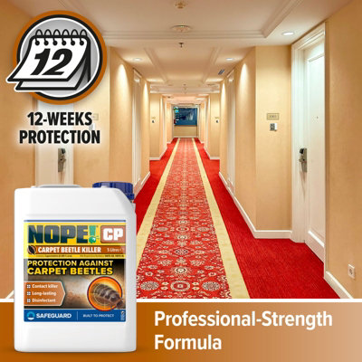 NOPE CP Carpet Beetle Killer - 5L - Fast Acting, Odourless and ...