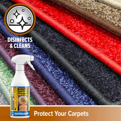 NOPE CP Carpet Beetle Spray Killer 500ml - Fast Acting, Odourless ...