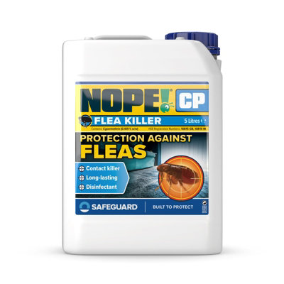 NOPE CP Flea (5 Litre) for The Home - Fast-Acting, Odourless & Non ...