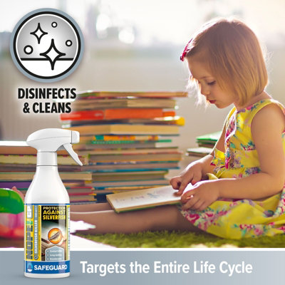 NOPE CP Silverfish Spray - 500ml - Spray Long-Lasting, Odourless, Fast ...