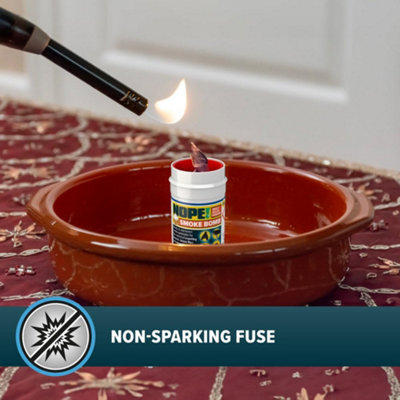 NOPE Smoke Flea Bombs For The Home - 6 Pack - Low Odour, Non-Staining ...