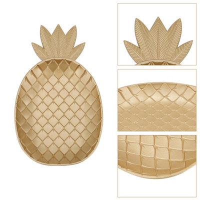 Nordic Inspired Pineapple Decorative Tray Photo Prop