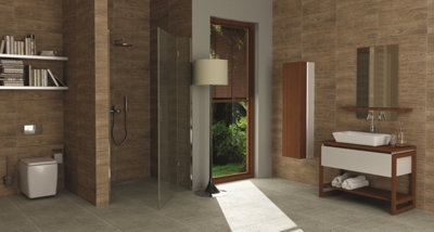 Nordica Dark Wood Effect 150mm x 600mm Porcelain Wall & Floor Tiles ...