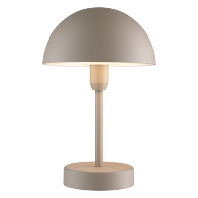 Nordlux Ellen Outdoor Aluminium Table Solar Light 3-Level Dimming Beige ...