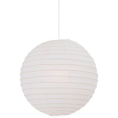 Nordlux Rice Paper 48cm Globe Pendant Ceiling Light White