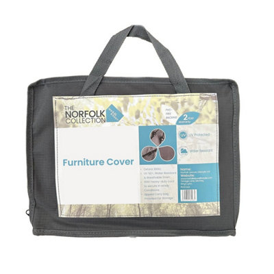 Norfolk Leisure 6 Seater Dining Cover L205cm x W195cm x H90cm