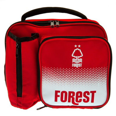 Nottingham Forest FC Fade Lunch Bag Red/White (One Size)
