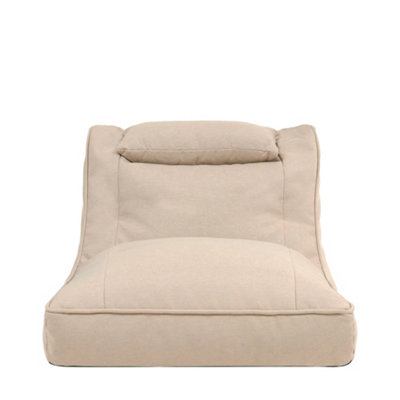 Nova Bean Bag Lounger, Stone Olefin