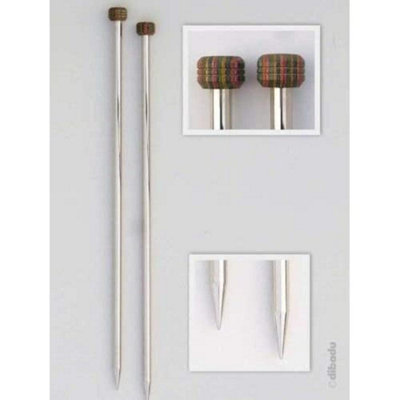 Nova Metal: Knitting Pins: Single-Ended: 35cm x 4.50mm