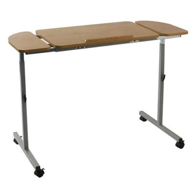NRS Healthcare Adjustable Overbed Table