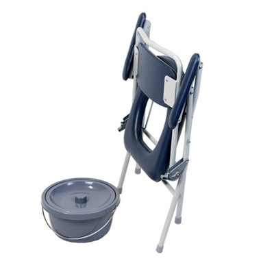 NRS Healthcare Dovedale Folding Commode