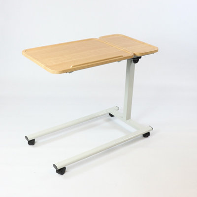NRS Healthcare Easylift Home Tilting Overbed Table