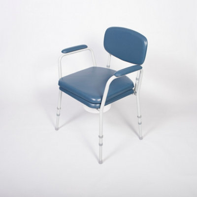 NRS Healthcare Flat Pack Dovedale Comfort Commode