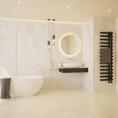 Nuance by Bushboard Bathroom & Wet Room Decorative Panel Board - Azul ...