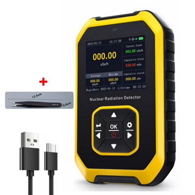 Nuclear Radiation Detector GM Geiger Counter Tube X-Ray Dosimeter