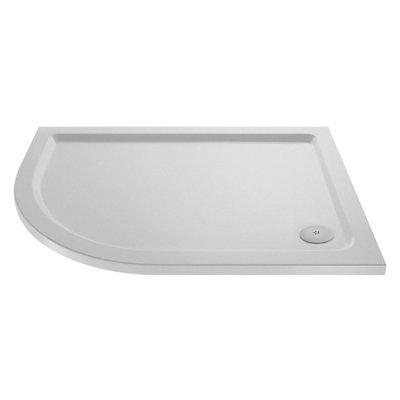 Nuie Slip Resistant Offset Quad Tray LH 1000x800x40