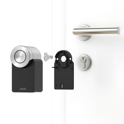 Nuki Smart Lock Pro 4th Generation for Euro Cylinder Profile Keyless ...