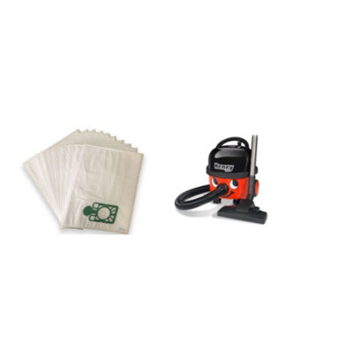 Numatic Henry-Hetty-James Microfibre Hepaflow Vacuum Cleaner Dust Bags ...