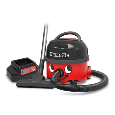 NUMATIC NBV190NX CORDLESS VACUUM CLEANER WITH CHARGER