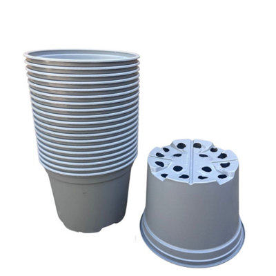 Nutley's 17cm 2 Litre Round Plastic Plant Pot - Pack of 50
