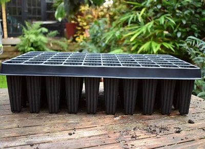 Nutley's 60-Cell Extra Large Plug Plant Root Trainer with Drainage ...