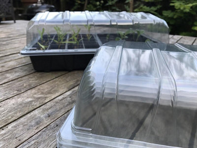 Nutley's Full-Size Heavy Duty Durable Plastic Propagator Lids for Seed ...