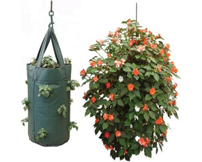 Nutley's Hanging Strawberry Flower Bag , Pack of 5