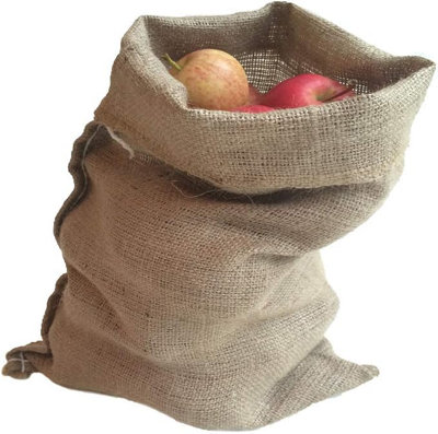 Nutley's Strong & Durable Hessian Jute Potato Sacks 30cm x 45cm (Pack of 1)