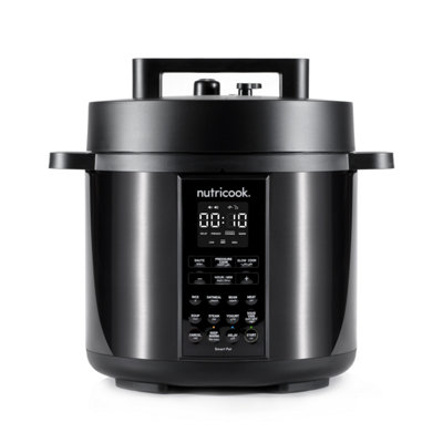 Nutricook 8L Smart Pot 2 Black 9 In 1 Electric Pressure Cooker at B&Q
