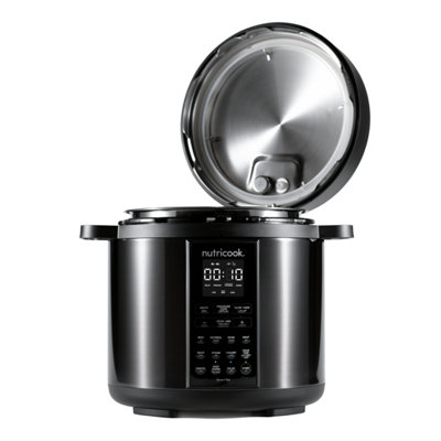 Nutricook 8L Smart Pot 2 Black 9 In 1 Electric Pressure Cooker