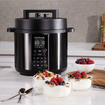 Nutricook 8L Smart Pot 2 Black 9 In 1 Electric Pressure Cooker