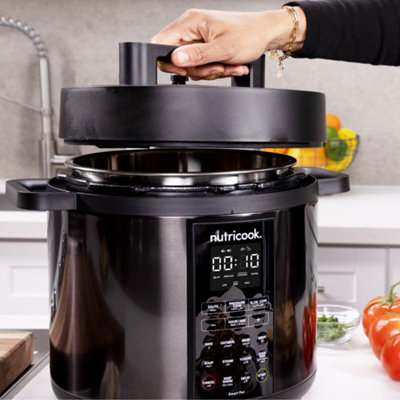 Nutricook 8L Smart Pot 2 Black 9 In 1 Electric Pressure Cooker