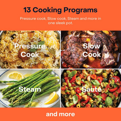 Nutricook Smart Pot 2 Prime 1200 Watts 8 Appliances in 1 Stainless Steel