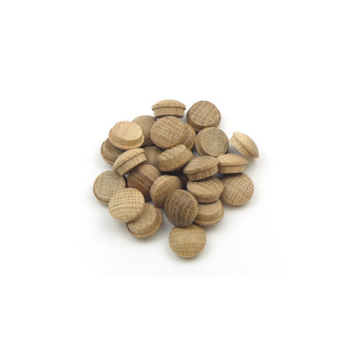 Oak Mushroom Plug 3/4 - Pack of 25 | DIY at B&Q