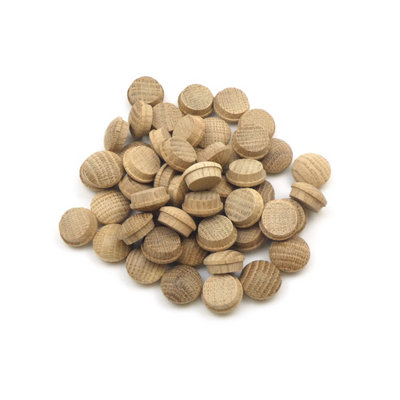 Oak Mushroom Plug 3/4 - Pack of 50 | DIY at B&Q