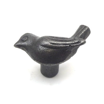 Oakcrafts - Small Antique Cast Iron Wren Cabinet Knob - Approx 50mm ...