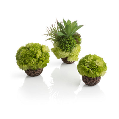 Oase BiOrb Aquarium Decorative Coral Ball Set - Green