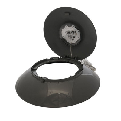 Oase biOrb Replacement HALO 60 Lid with intergrated MCR Lights - Grey