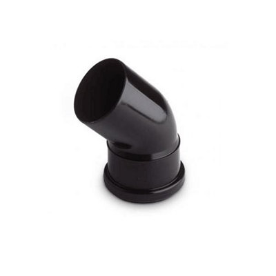 Oase DN75/45 Connection Elbow Black | DIY at B&Q
