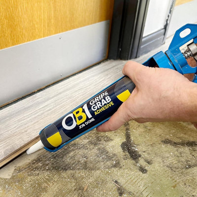 OB1 Multi-Surface Grip & Grab Adhesive 290ml (12 Pack) - Weatherproof ...