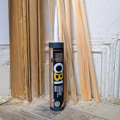 OB1 PanelPal Hybrid Panelling Adhesive - 2 x 290ml - Instant Grab ...