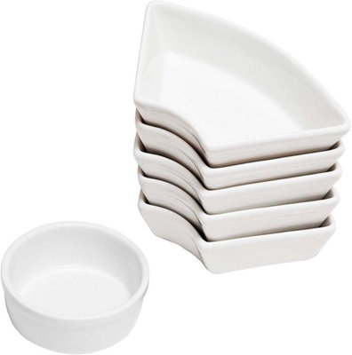 Occasion 32cm Lazy Susan Rotating or Revolving Dip Set Snack Bowl ...